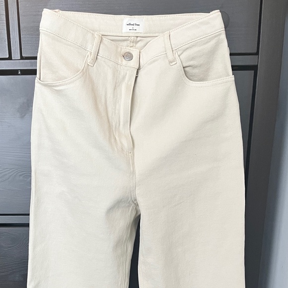 Wilfred | Jeans | Wilfred Free Cream Denim | Poshmark